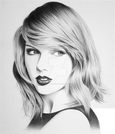 How To Draw Taylor Swift Face Drawing Tips Guide
