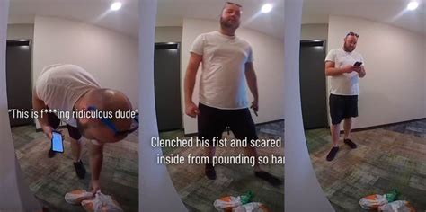 Doordash Delivery Driver Cusses Out Loser Customer Who Didnt Leave A