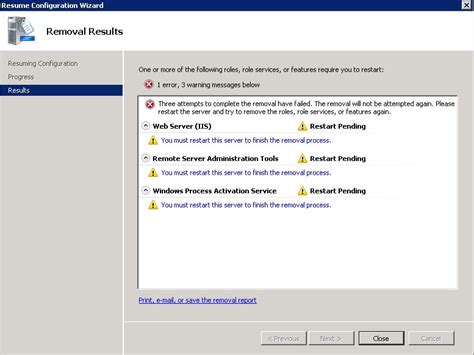 How To Uninstall IIS From Windows Server 2008 Server Fault