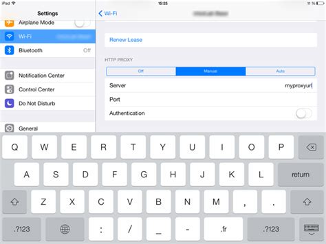 Configure Proxy Settings On An IPad To Run Experiences Intuiface Help Center