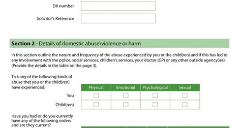 C1A Application Form Fill Out Printable PDF Forms Online