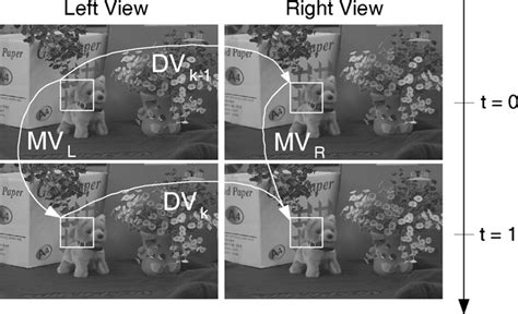 Rrelation Between Disparity Vectors And Motion Vectors Download Scientific Diagram