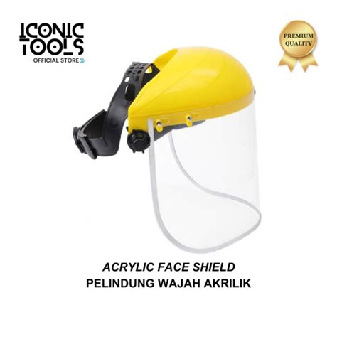 Jual Face Shield Akrilik Face Shield Medis Helm Safety Pelindung