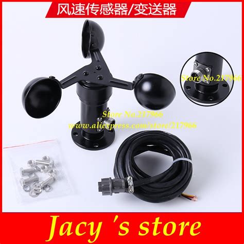 Wind Speed Sensor Analog Signal Rs485 485 Modbus Output Wind Speed