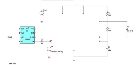 Solved Given Below Is A Frequency Modulator Circuit In Ltspice That Generates Fm Modulated