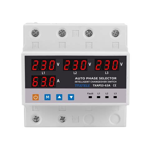 Купить АП автоматический переключатель фазового искателя источника бесперебойного питания 63А