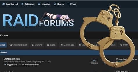 Raidforums Hacking Site Shut Down By Police Alleged Admin Arrested