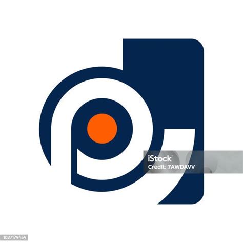 Cp 편지 초기 알파벳 로고 디자인 서식 파일 요소 사각형 배경 모양으로 추상 Cp 편지 로고 아이콘에 대한 스톡 벡터 아트 및