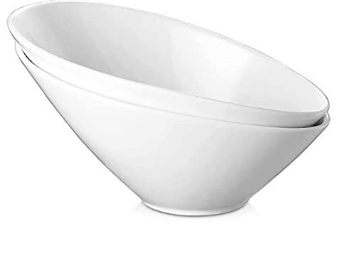 Dowan Saladiers En Porcelaine 26 Oz770 Ml Lot De 2 Bols De Service
