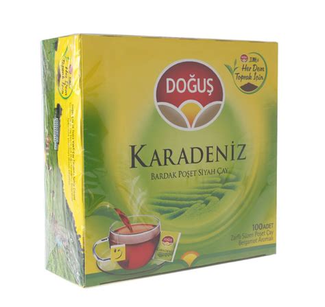 Dogus Karadeniz Demik Black Tea Tea Bags 100 Pcs Global Mart Pk
