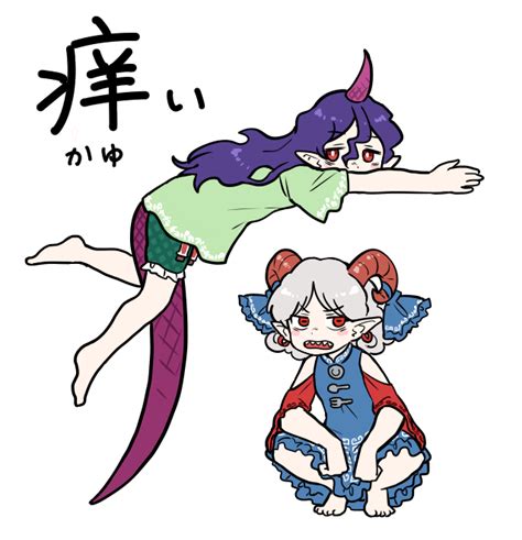 Toutetsu Yuuma And Tenkajin Chiyari Touhou Drawn By Bseibutsu Danbooru