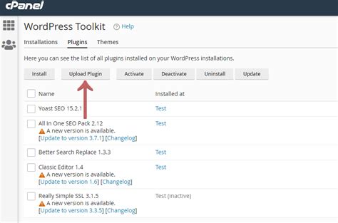 Managing Wordpress Plugins With Wordpress Toolkit Knowledgebase