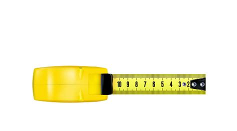 평면도 흰색 배경에 고립된 사실적인 줄자입니다 사실적인 룰렛 길이 측정을 위한 건설 도구 노란색 버전의 디자인 케이스 3차원 형태에 대한 스톡 벡터 아트 및 기타 이미지