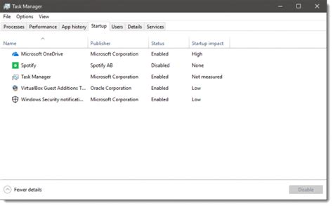 What Can I Disable In Task Manager S Startup List Ask Leo