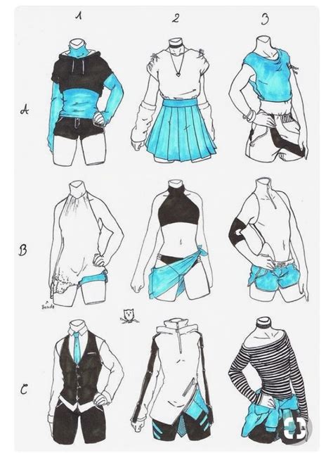 Drawing Anime Clothes Hướng Dẫn Chi Tiết Vẽ Quần Áo Anime