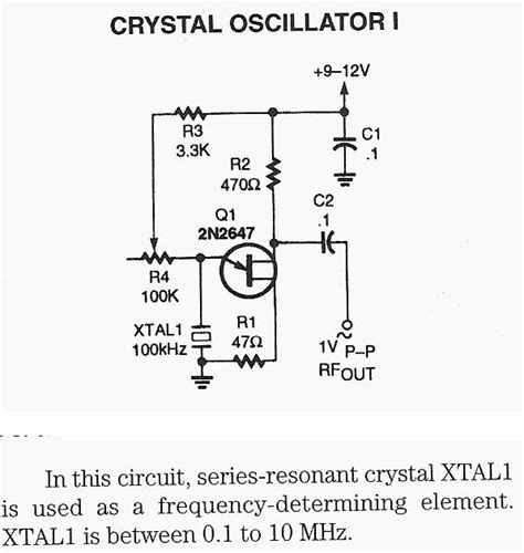Resonant Oscillator Circuit Diagram