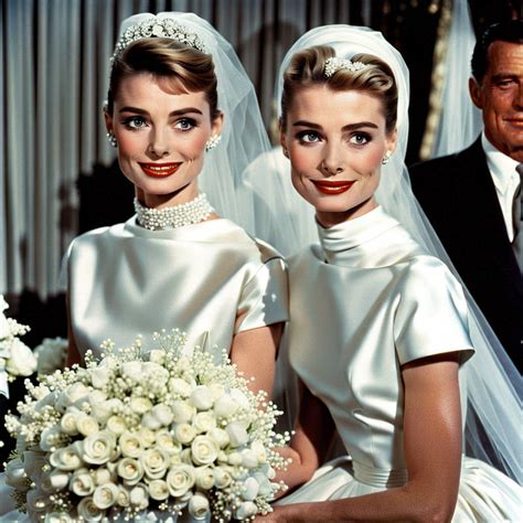Audrey Hepburn And Grace Kelly Getting Married By Sliverfox84 On Deviantart