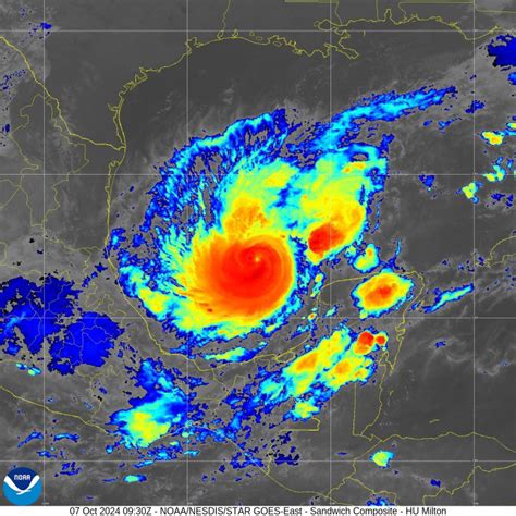 Hurricane Milton Increases To Category 2 As Florida Prepares For