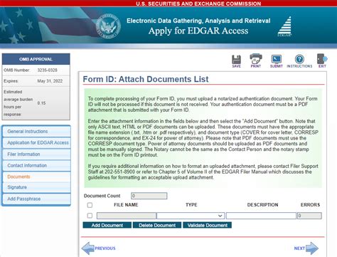 Prepare And Submit My Form Id Application
