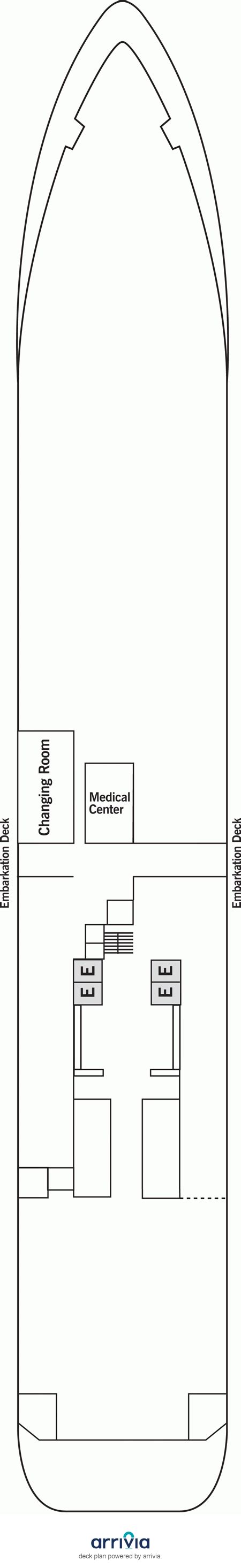 Deck 3 On Silver Cloud Silver Cloud Deck 3 On