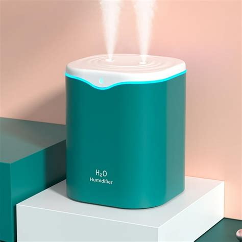 Double Mist Mini Usb Humidifier With 2000ml Large Capacity And Quiet