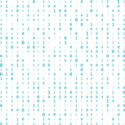 Arrière Plan Avec Des Chiffres Sur Lécran Code Binaire Zéro Un
