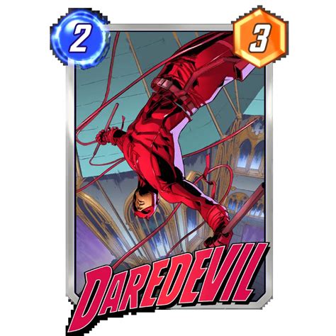 Daredevil Villanelli Marvel Snap Card Variant Marvel Snap Zone