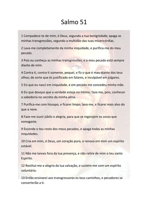 Salmo 51 Em Pdf Para Download