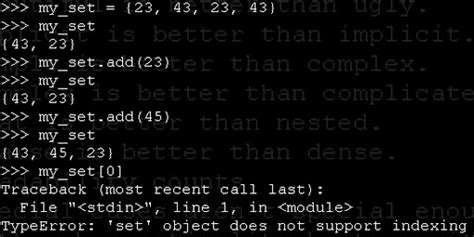 Python3 Tutorial 8 Sets