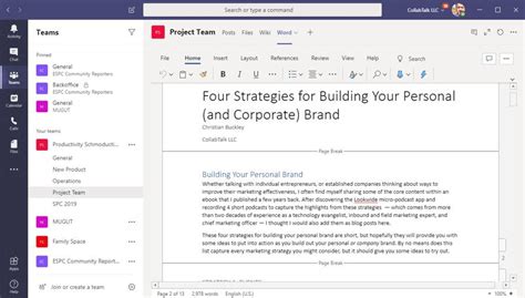 Adding Documents As Tabs In Microsoft Teams BuckleyPLANET
