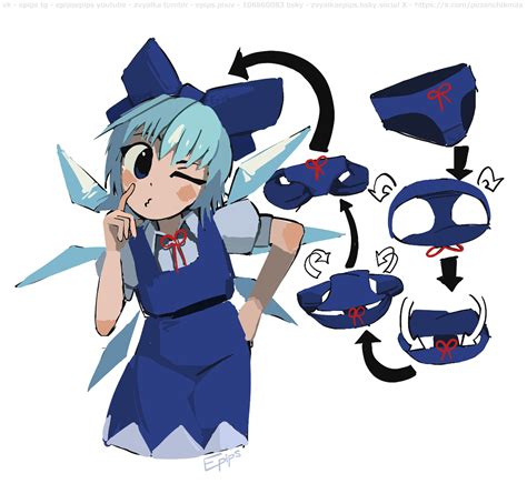Секрет Сырны Cirno Сырно Touhou Project Touhou Тохо Epips