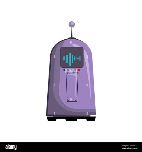 Personal Robot Cartoon Illustration Stock Vector Image And Art Alamy