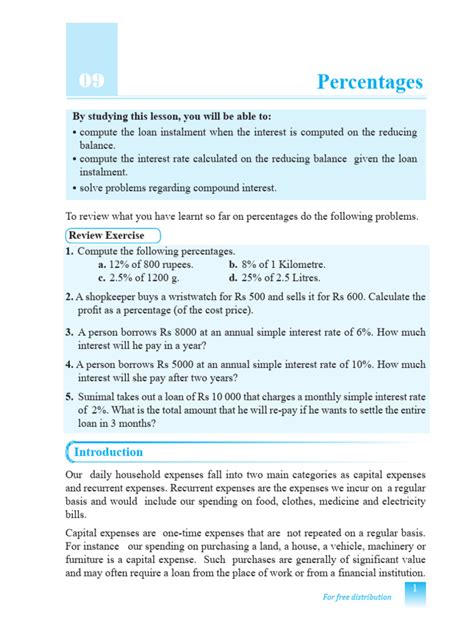 Maths G 11 P Ii E Part Ii Part 2 Download Free Pdf Interest Loans