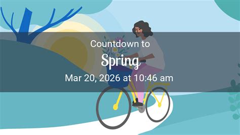 Spring Countdown Countdown To Mar 20 2026 1046 Am