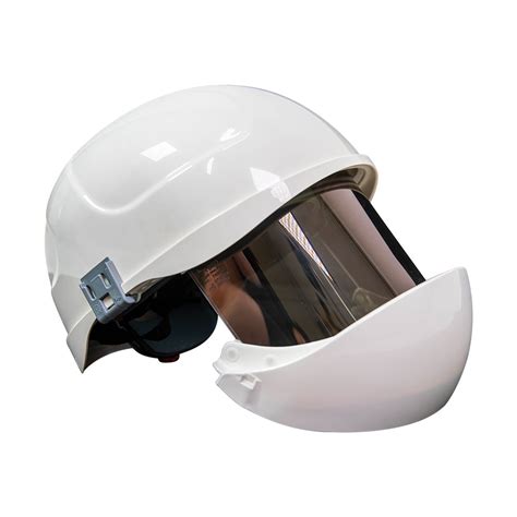 Arc Flash Retractable Face Shield And Helmet Hrc3 28cal Cm2 Bsd Volt Safety