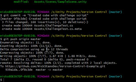 Adding More Commits To Your Unity Project In Github By Nick Stano