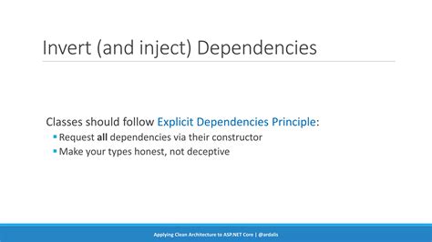 Clean Architecture With Core By Ardalis Pptx
