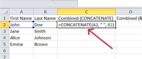 How To Combine First And Last Name In Excel A Comprehensive Guide Supatool