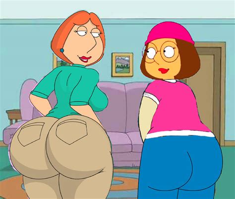 Lois And Meg Showing Off Their Big Butts By Raffaelecolimodio On Deviantart