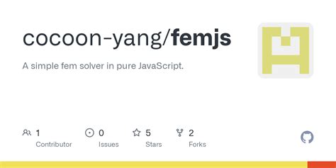 Github Cocoon Yangfemjs A Simple Fem Solver In Pure Javascript