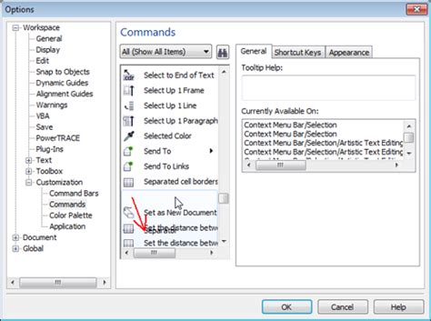 User Menu Separator Is Separated Coreldraw X6 Coreldraw Graphics