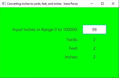 Solved Design Javafx Application With 7 Labels And One
