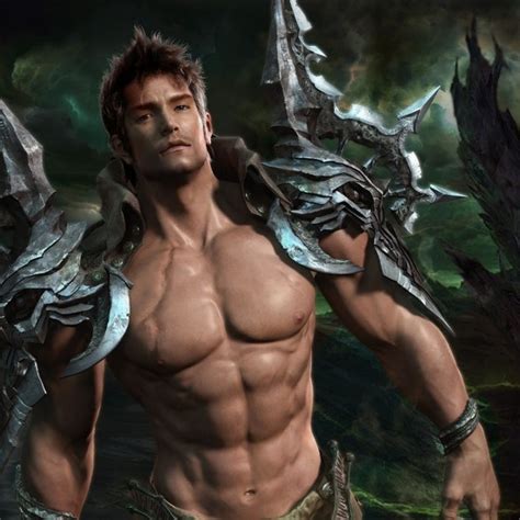 Fantasy Men Wallpaper Fantasy Men Muscular Artwork Guy Hd Ipad
