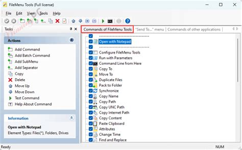Giveaway Lopesoft FileMenu Tools Pro Key Free