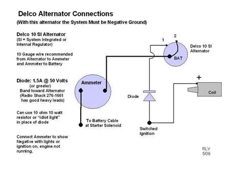 Basic Gm Alternator Wiring Diagram Wiring Diagram