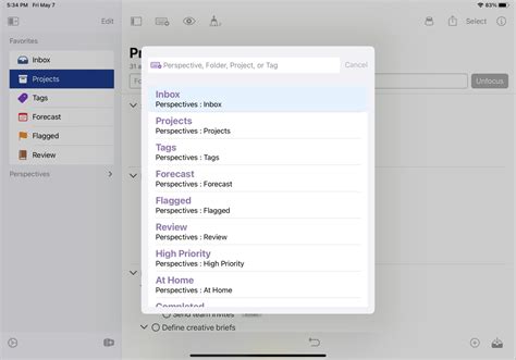 Omnifocus 4 Is A Big Ios Refresh And You Can Get On The Public Beta Now Imore