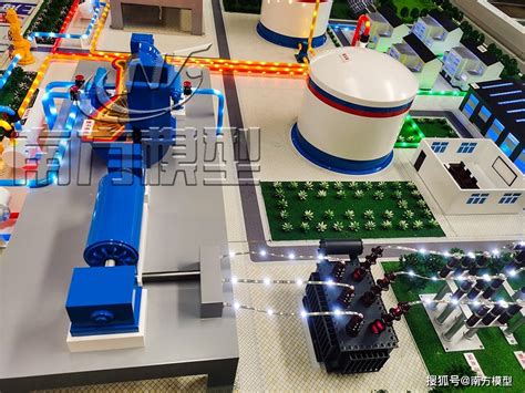 储能模型 储能沙盘模型 压缩空气储能电站模型 搜狐大视野 搜狐新闻