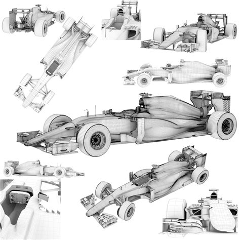 3d Model Manor Mrt05 Car Vr Ar Low Poly Rigged Cgtrader