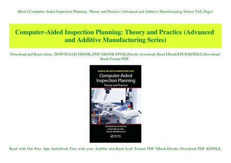 Ppt Best Computer Aided Inspection Planning Theory And Practice Advanced And Additive