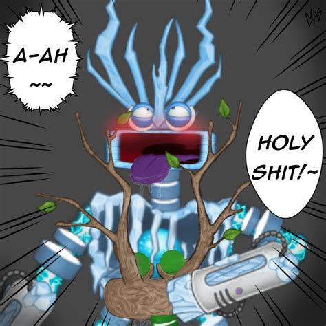 Rule 34 2monsters Ahe Gao Ahegao Blowjob Blue Body Blush Brown Body